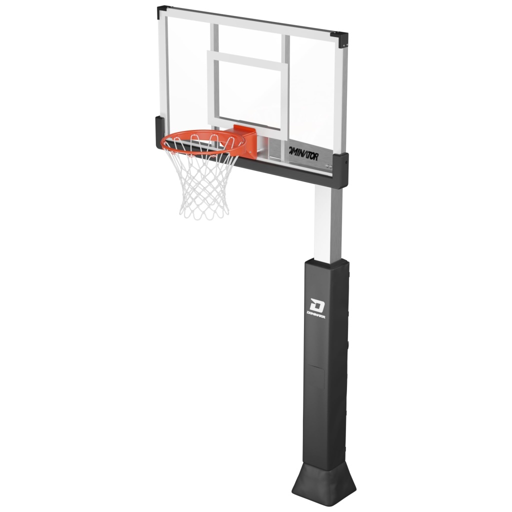 Dominator 54" Tempered Glass Backboard Basketball Hoop - Boonies